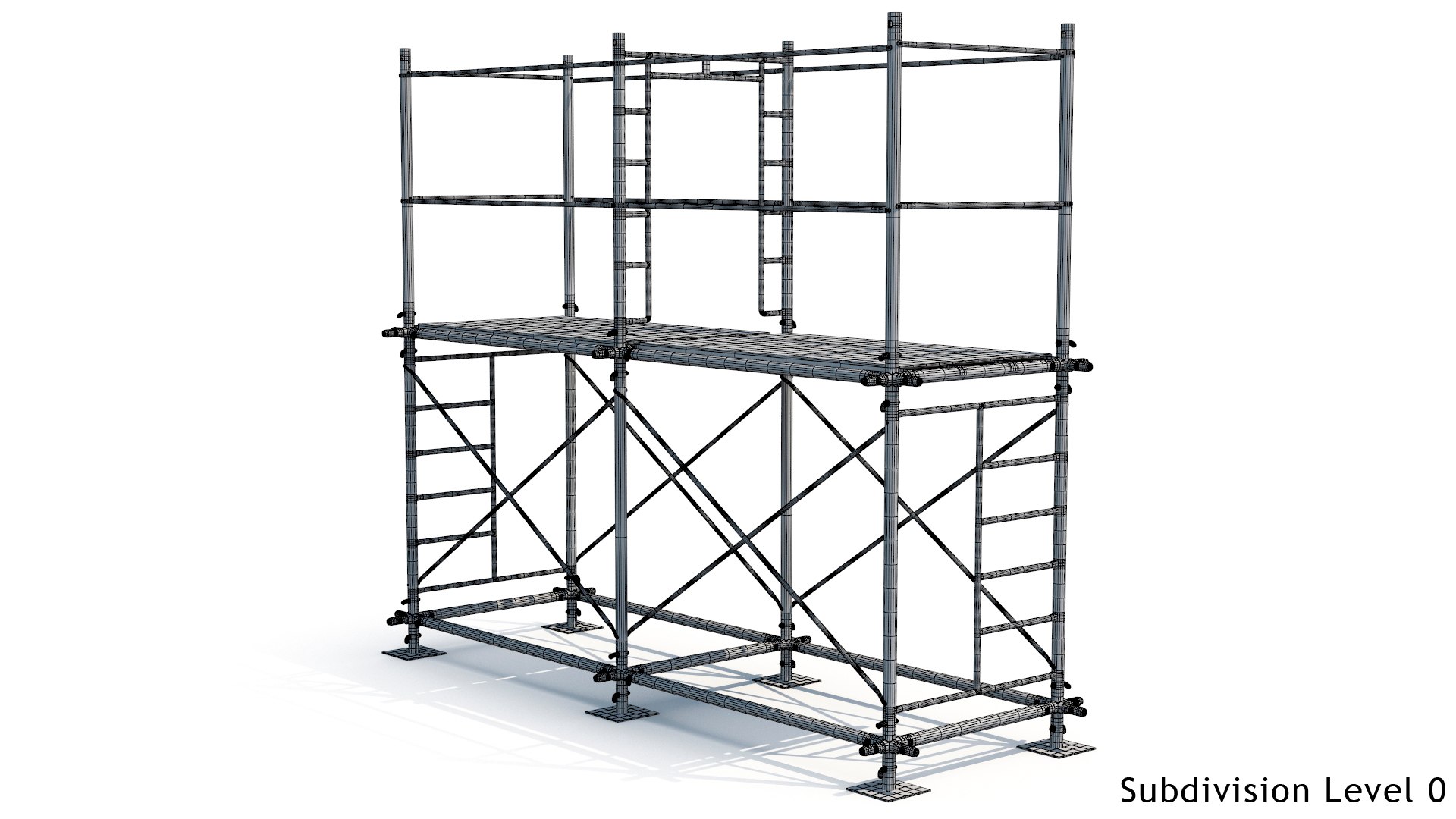 3D Scaffoldings Modular Industry Model - TurboSquid 1569767