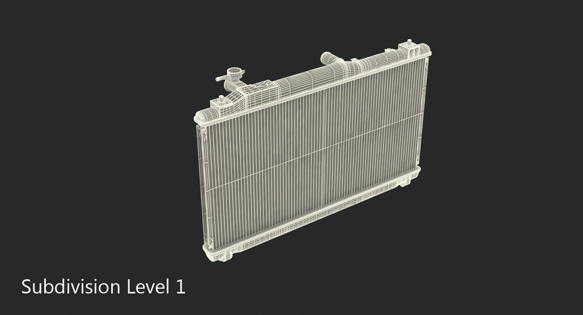 Motor Radiator 3D Model - TurboSquid 1303454