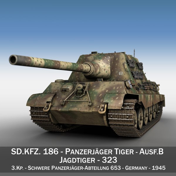 Tiger II Tank 3D Models for Download | TurboSquid