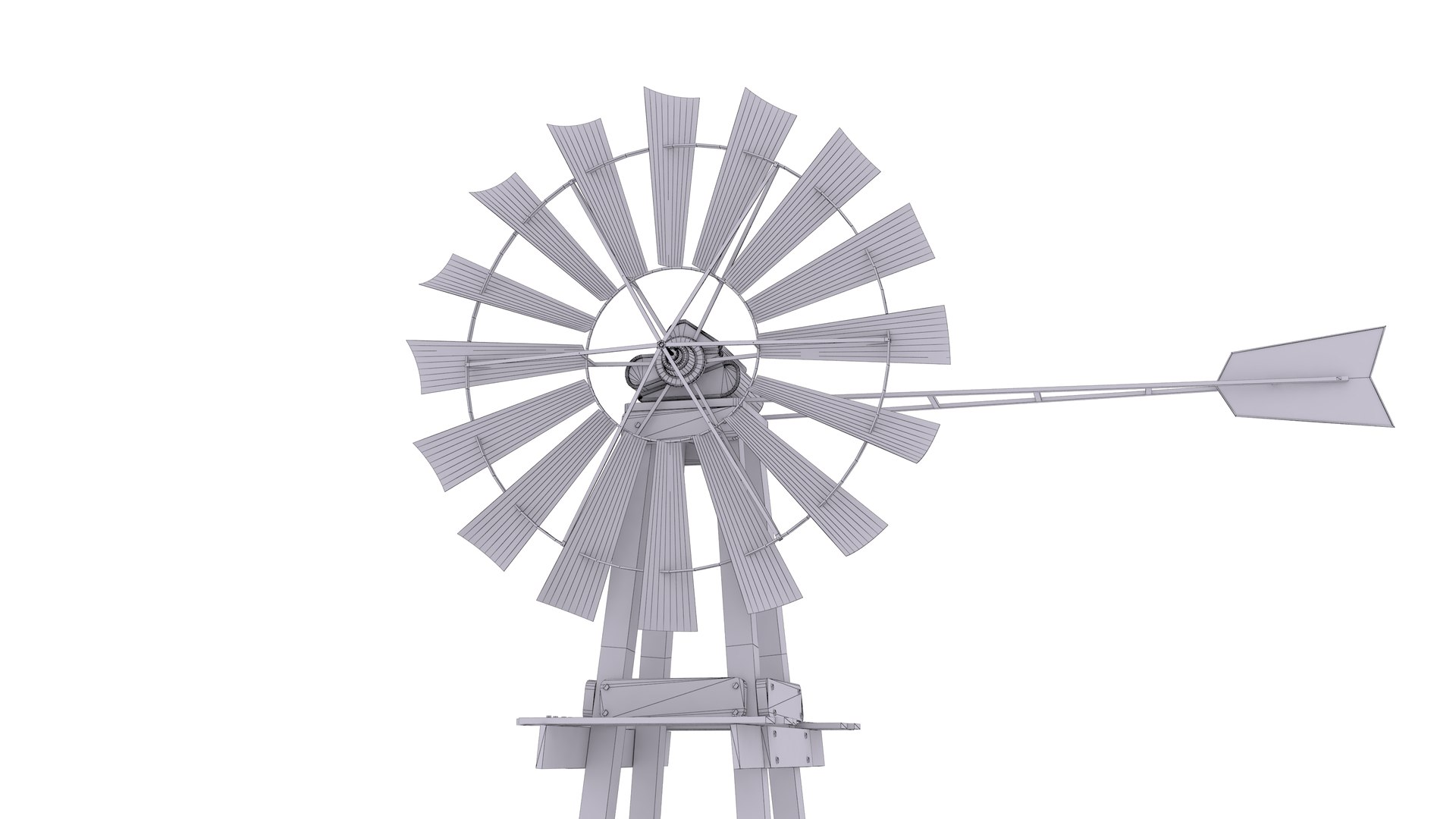 3D Wind Windmill - TurboSquid 1505355