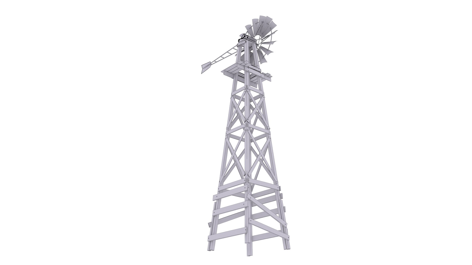 3D Wind Windmill - TurboSquid 1505355