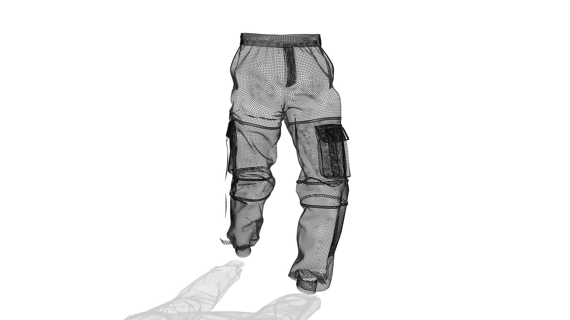 Men Pants Model - TurboSquid 2438934
