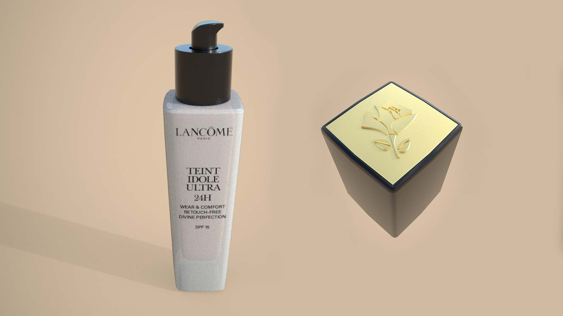 Lancome Foundation 3D Model - TurboSquid 1913190