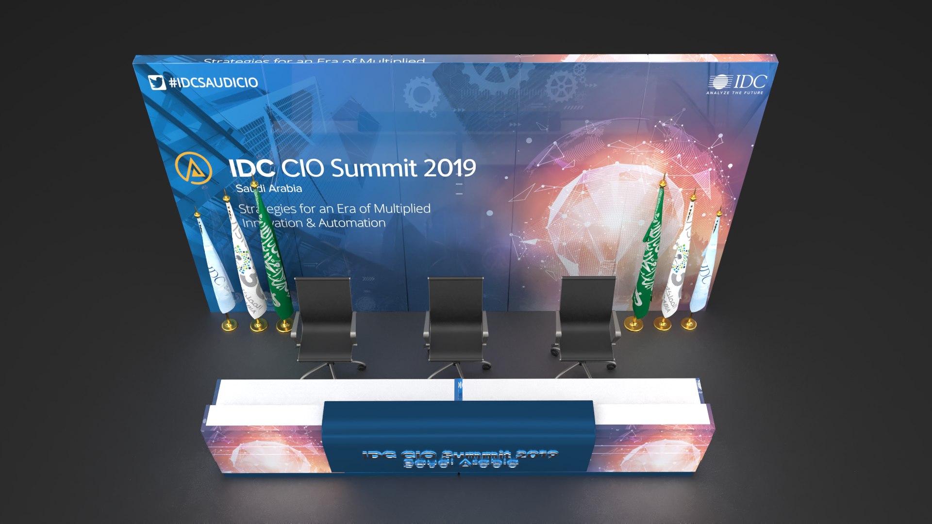 3D Registration Desk Model - TurboSquid 1443575