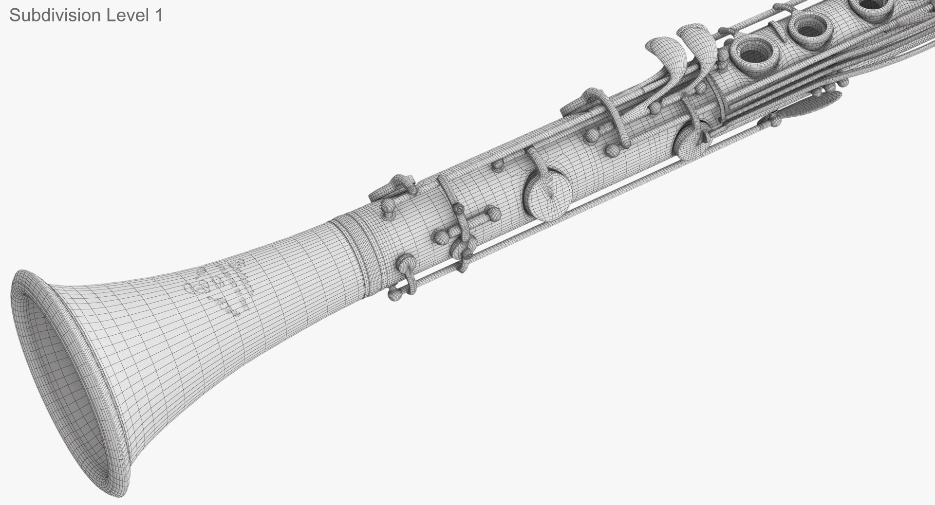 3d max clarinet