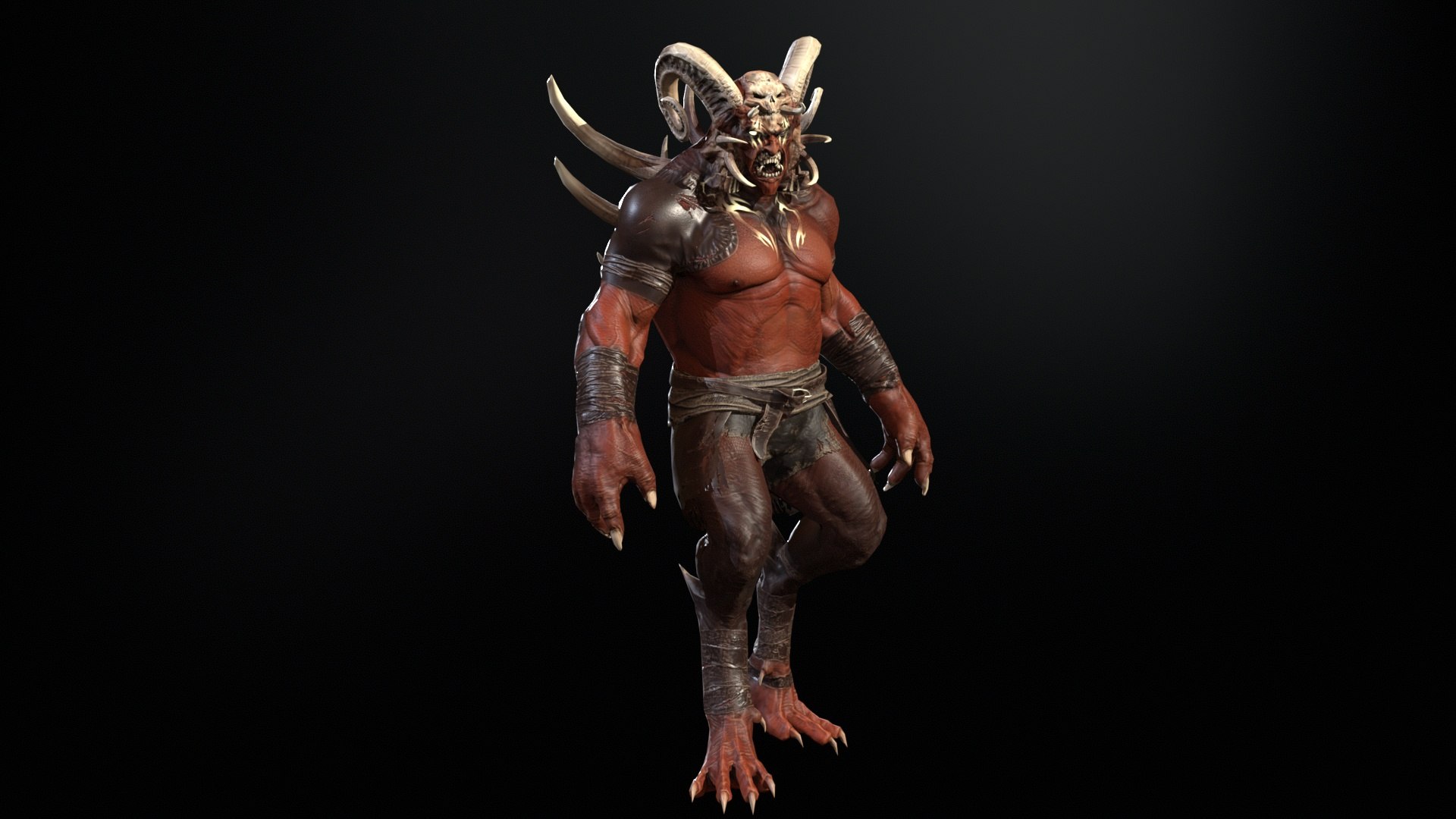 3D Demon Boss 3 model - TurboSquid 2039984