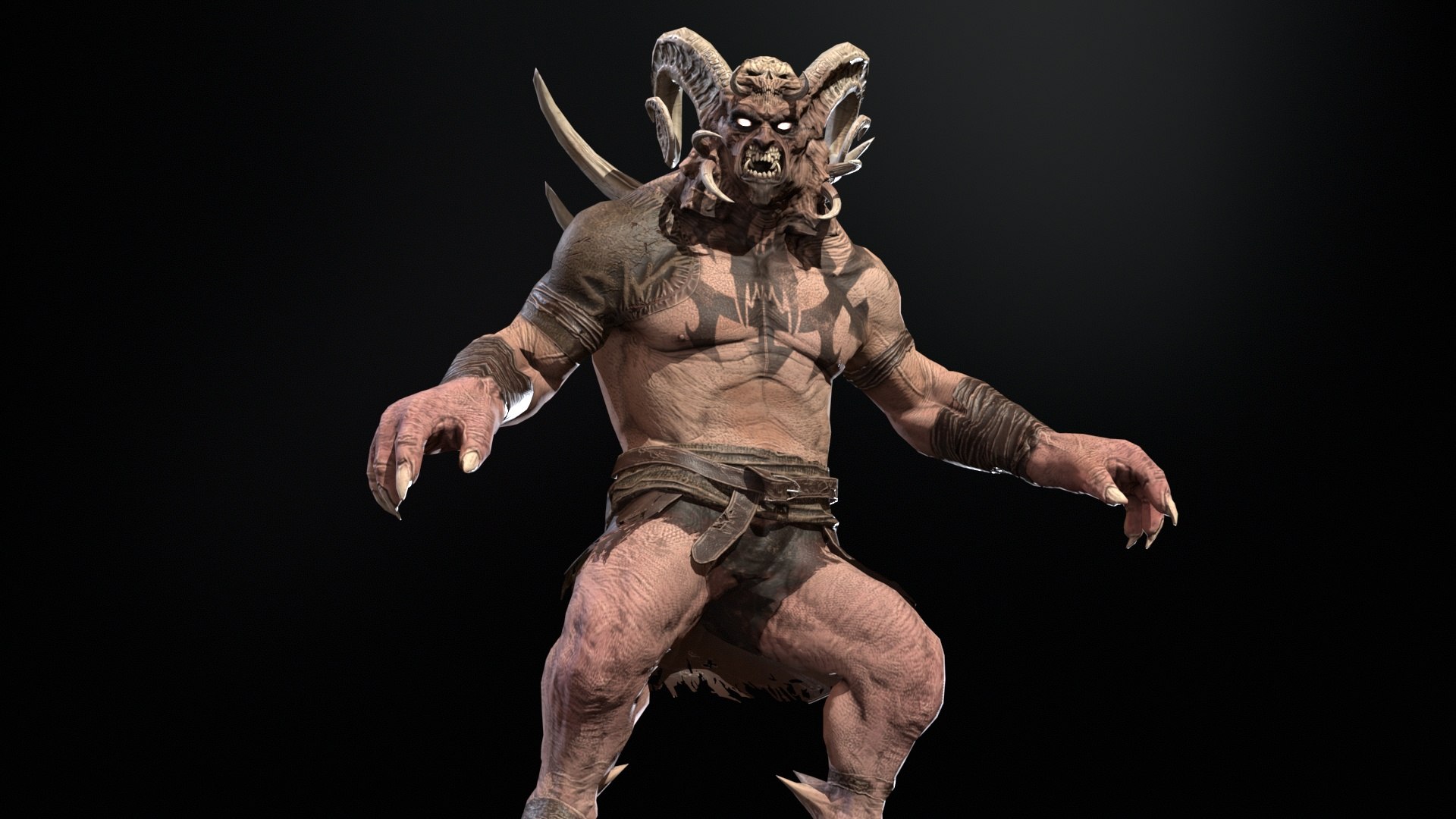 3D Demon Boss 3 model - TurboSquid 2039984