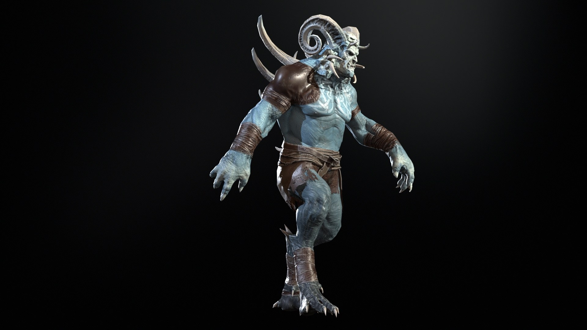 3D Demon Boss 3 model - TurboSquid 2039984