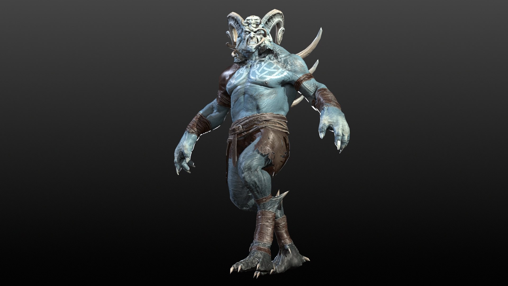 3D Demon Boss 3 model - TurboSquid 2039984
