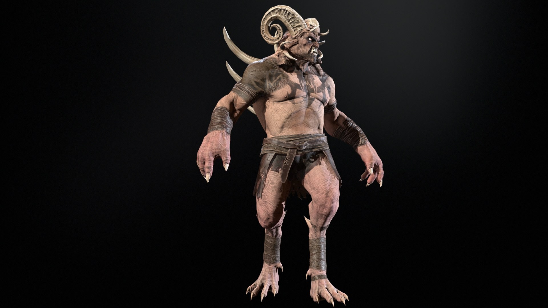 3D Demon Boss 3 model - TurboSquid 2039984