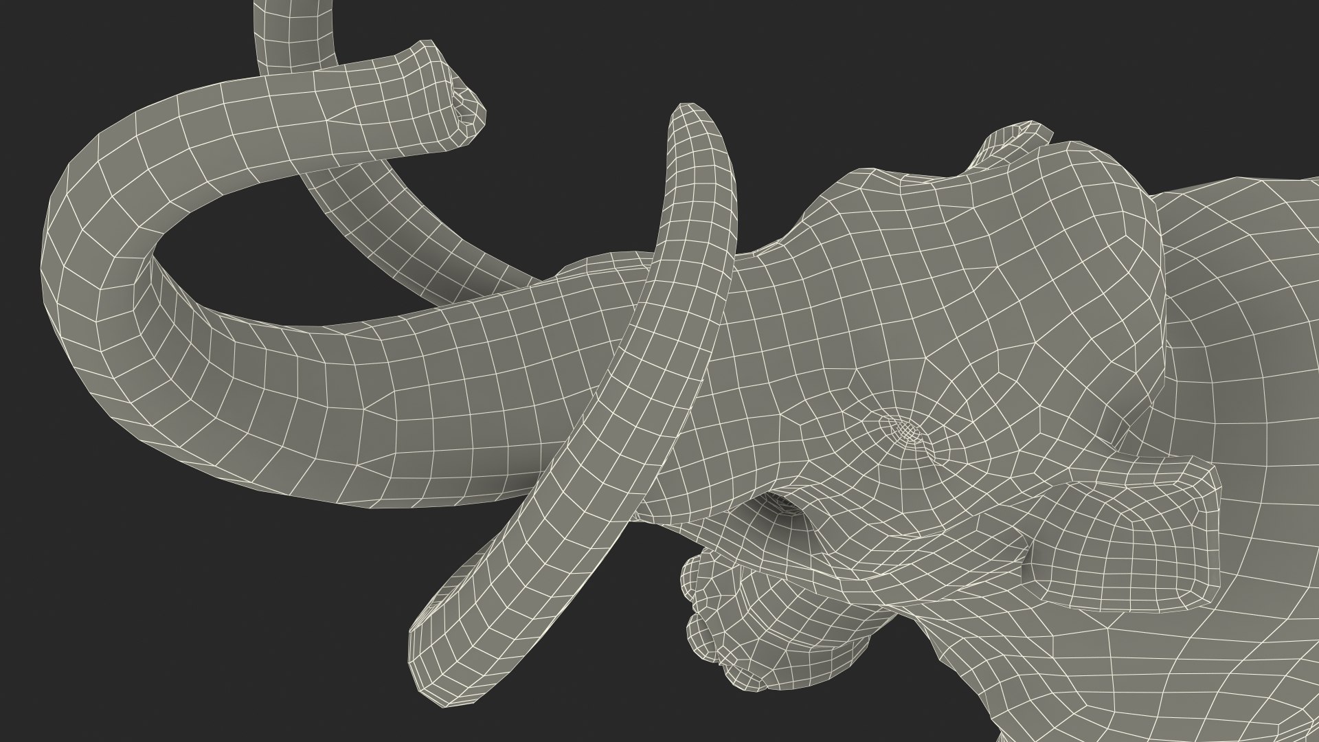 3D Mammoth Adult Roar Pose Fur - TurboSquid 1801998