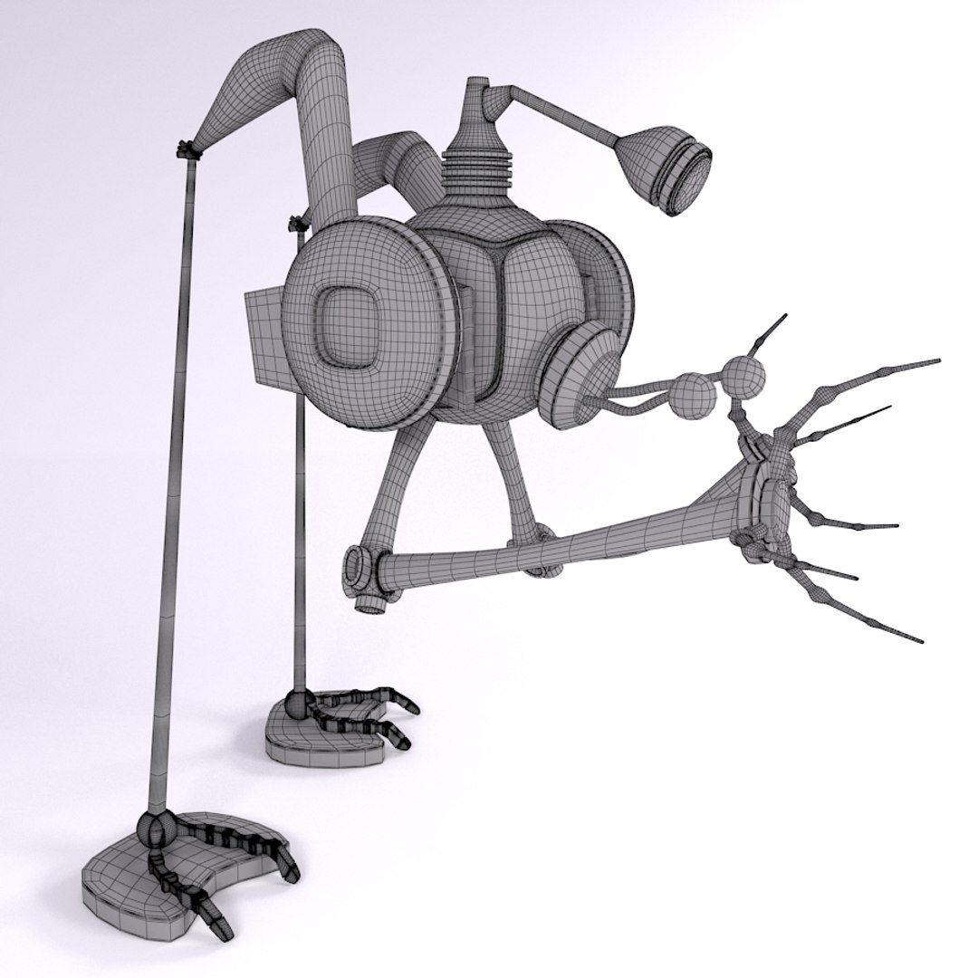 robot tr 3d model