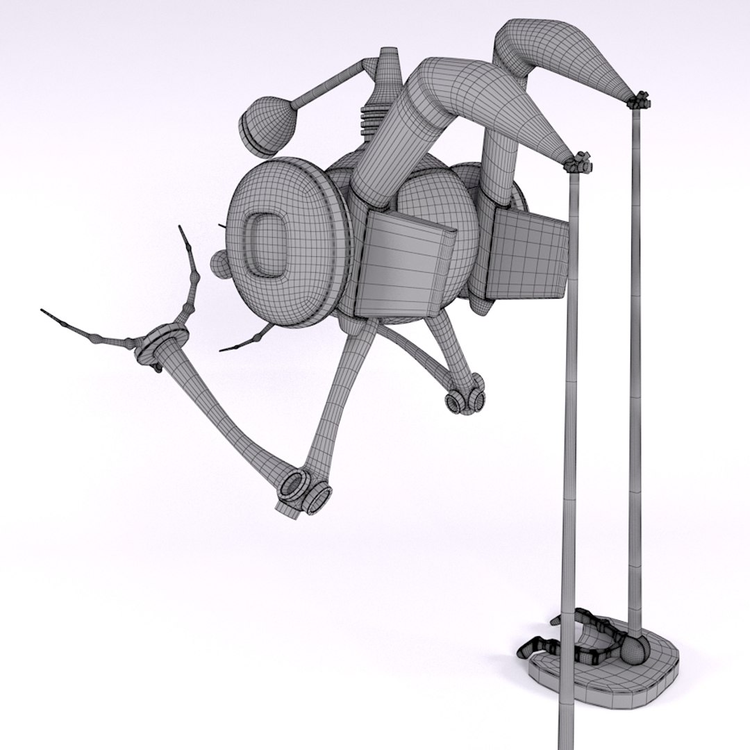robot tr 3d model