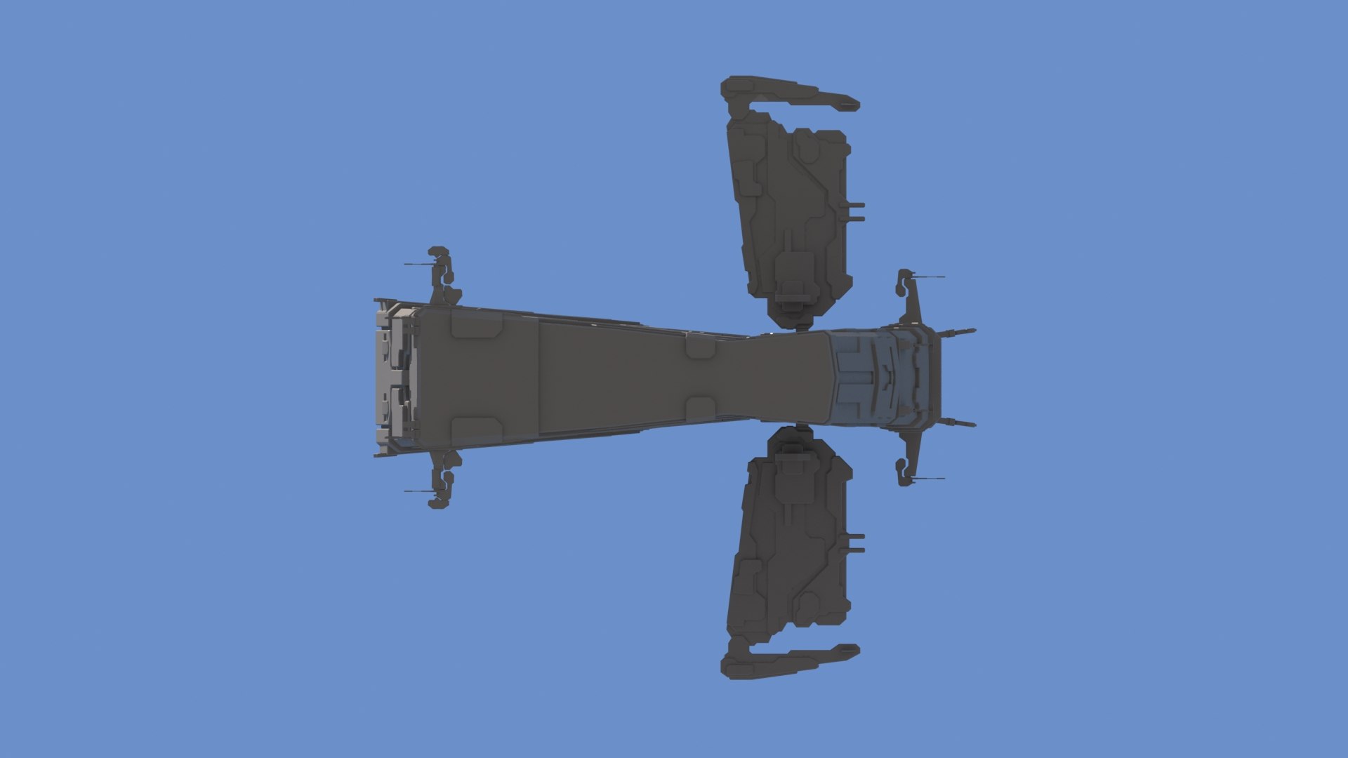 3D Alien Spaceship Model - TurboSquid 1745484