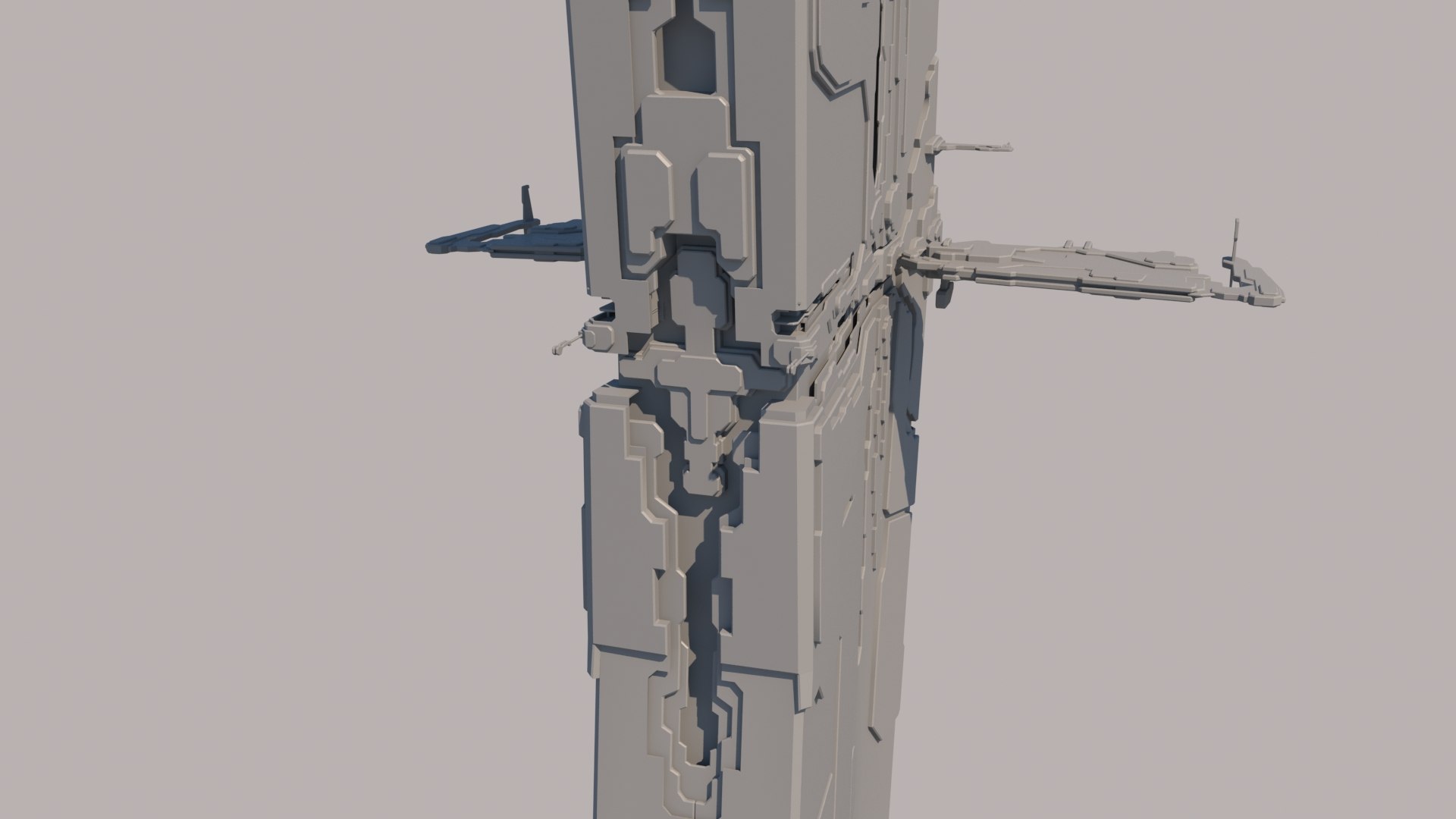 3D Alien Spaceship Model - TurboSquid 1745484