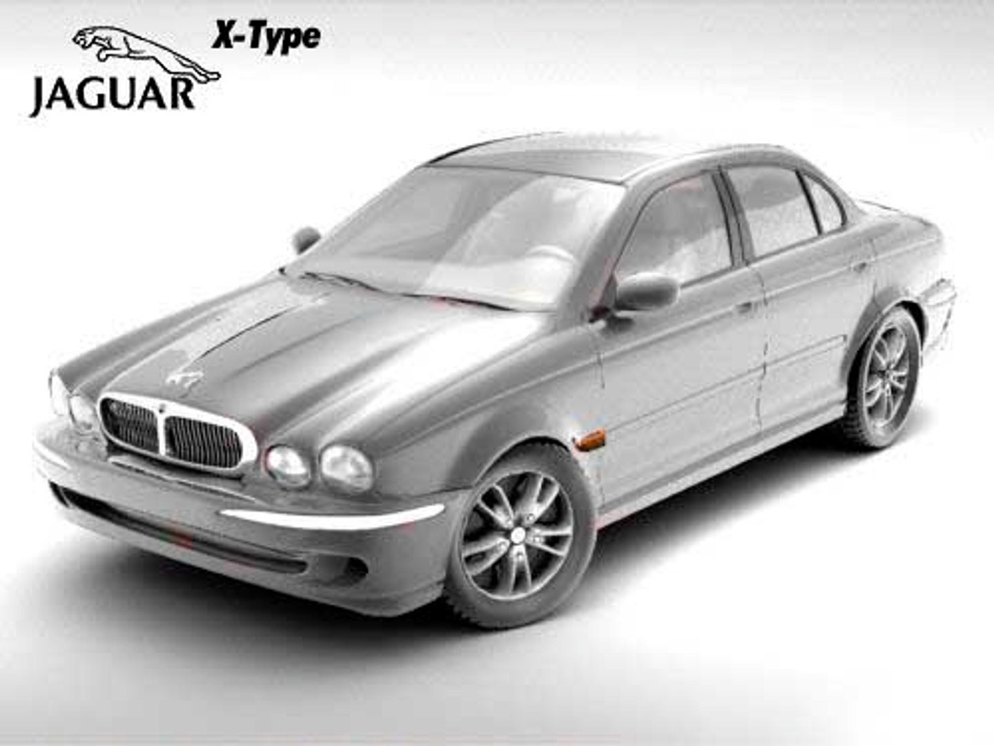 3d x-type sedan
