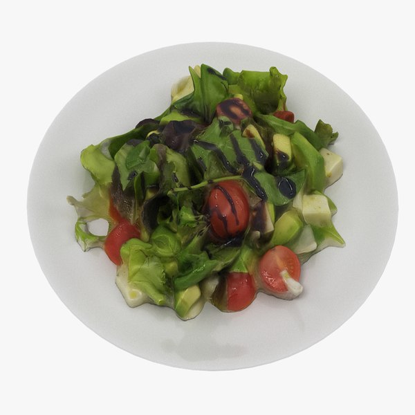 3D salad realistic model - TurboSquid 1345273