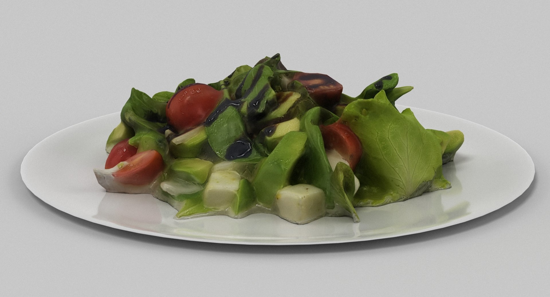 3D Salad Realistic Model - TurboSquid 1345273