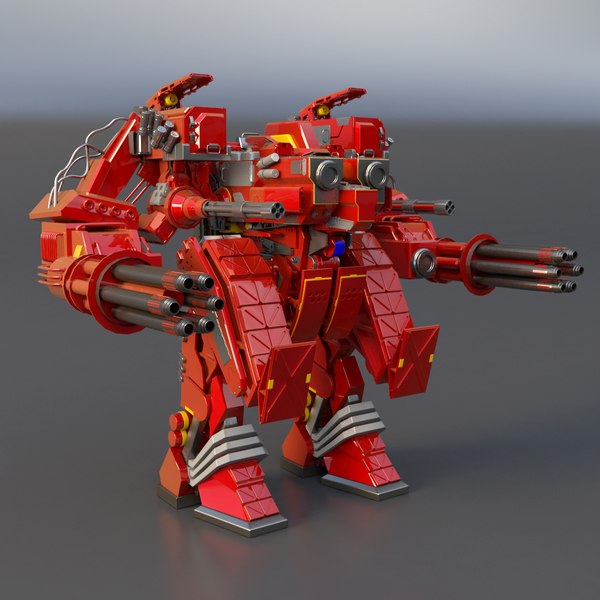Mech 3D Models for Download | TurboSquid