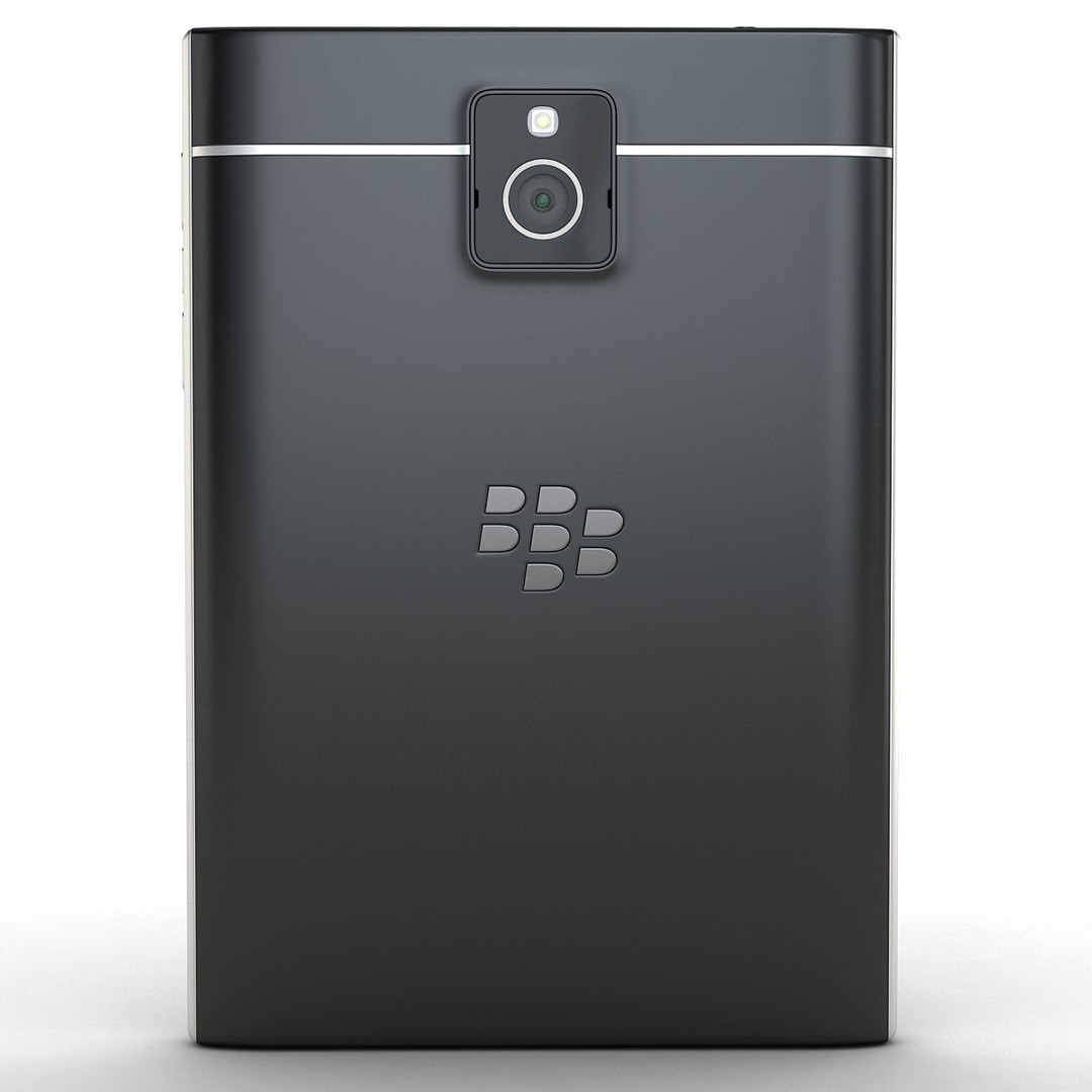 3d Black Berry Passport