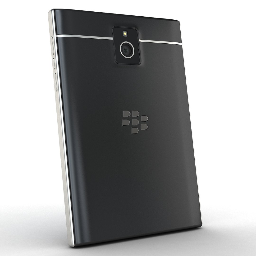 3d Black Berry Passport