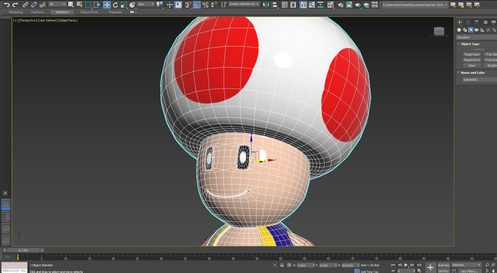 3D toad mario bros - TurboSquid 1629113