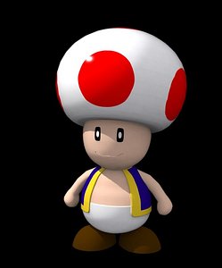 Toad Character 3D Modelos para Descargar | TurboSquid