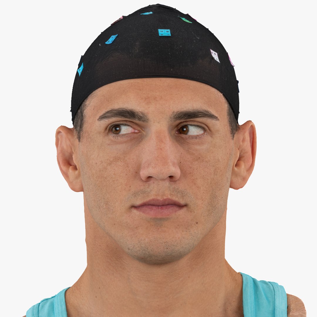 Mike human head eyes 3D - TurboSquid 1595557