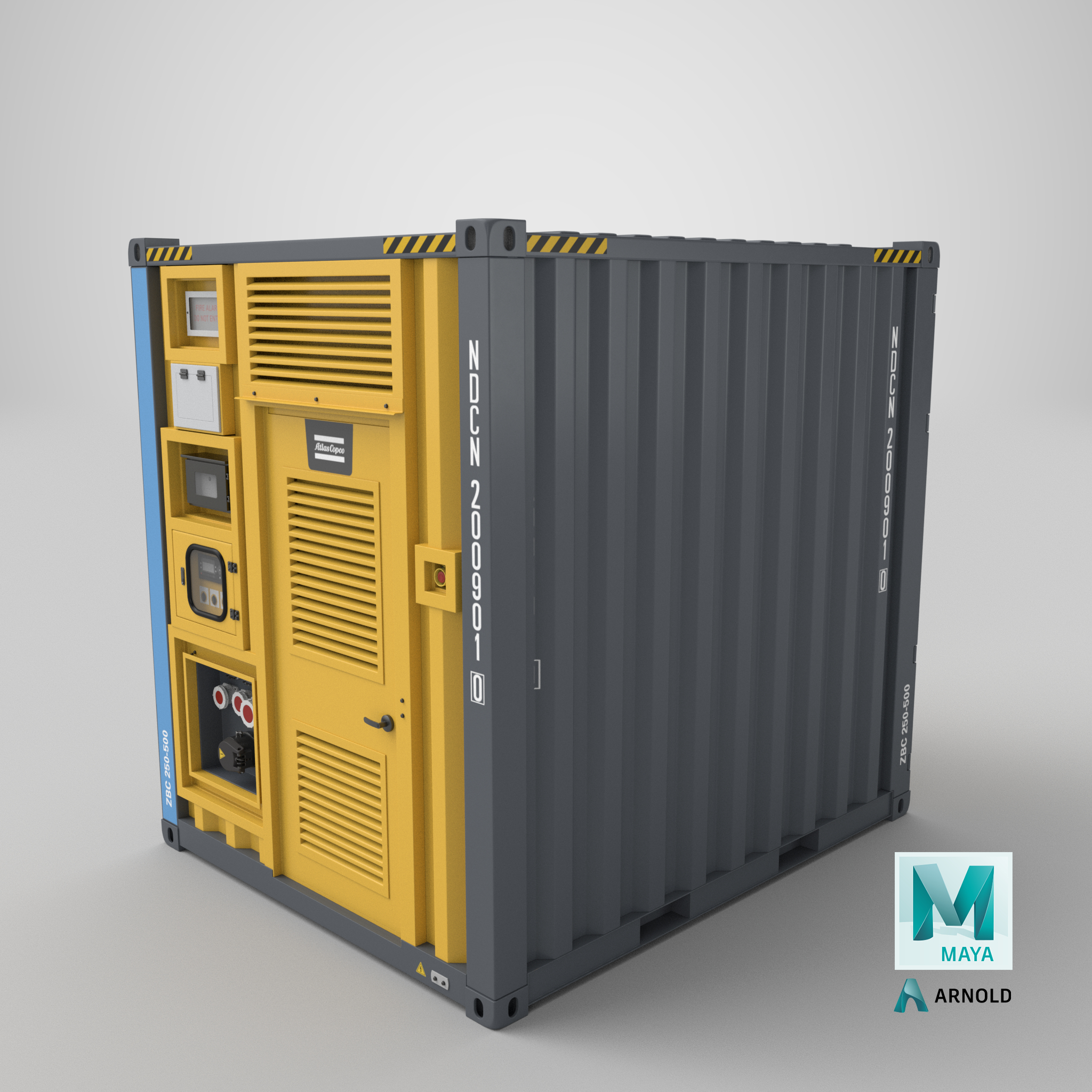Atlas Copco ZenergiZe - Sistema de armazenamento de energia de grande ...