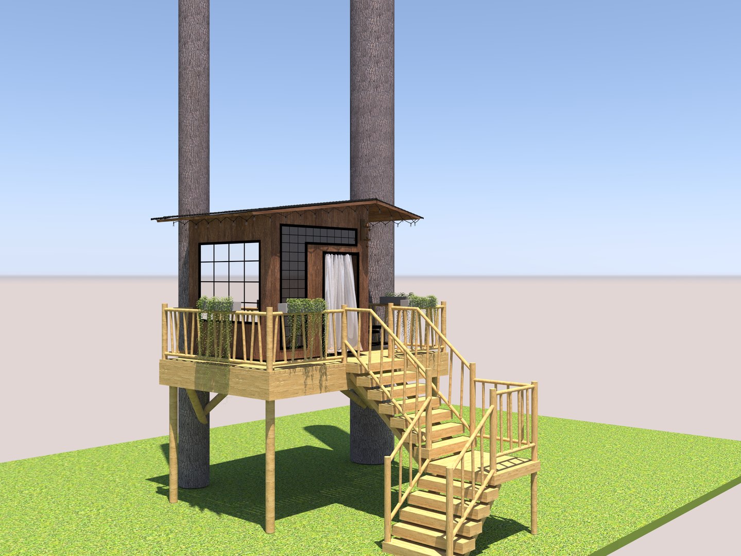 3D Tree House - TurboSquid 2242215