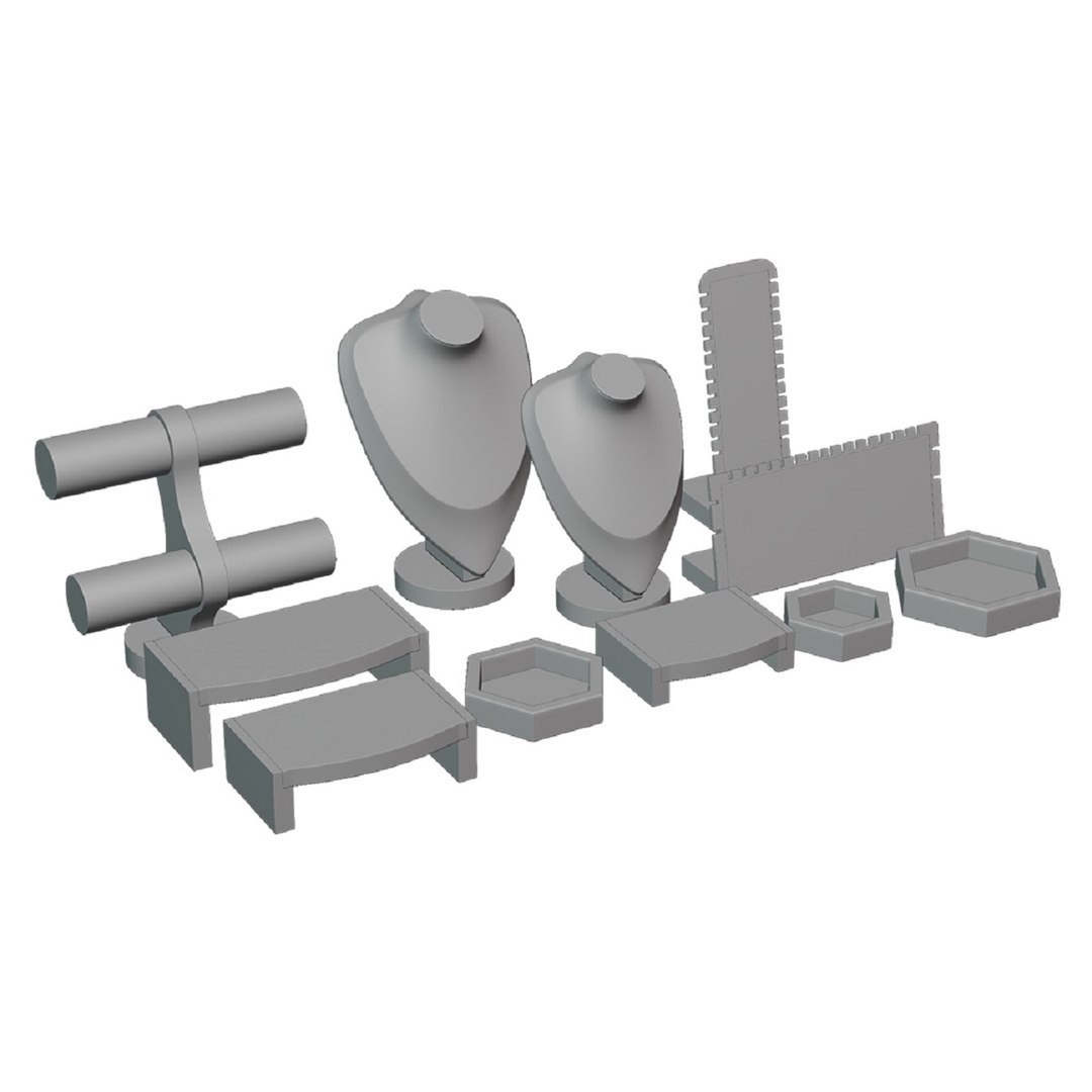 3D Jewelry Stand Vol 1 3D Print Model - TurboSquid 2165783