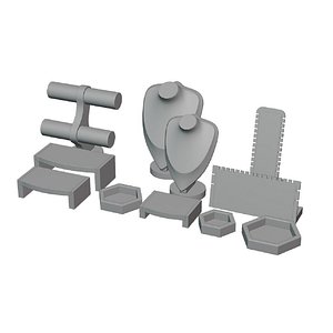 Jewelry Display 3D Models for Download | TurboSquid