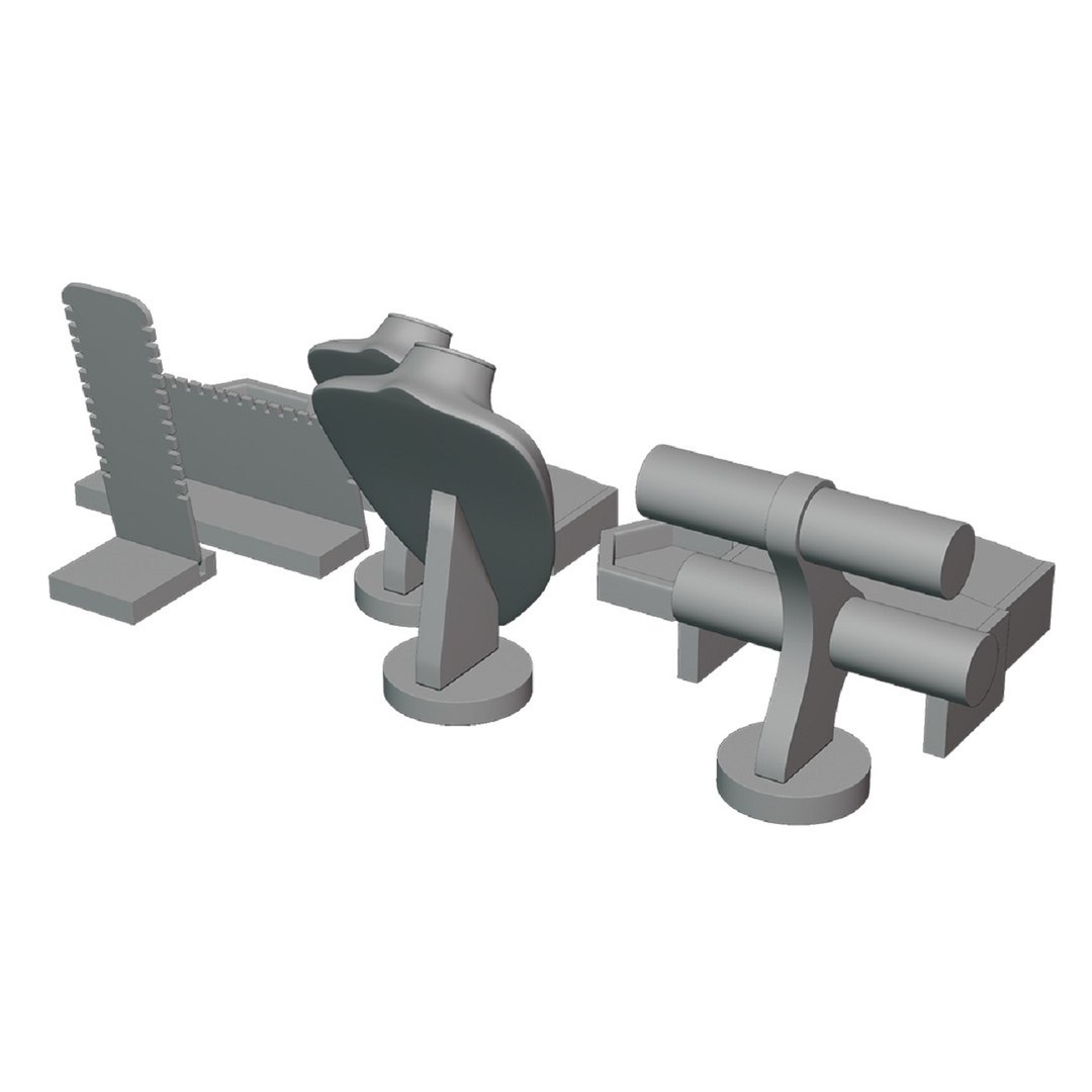 3D Jewelry Stand Vol 1 3D Print Model - TurboSquid 2165783