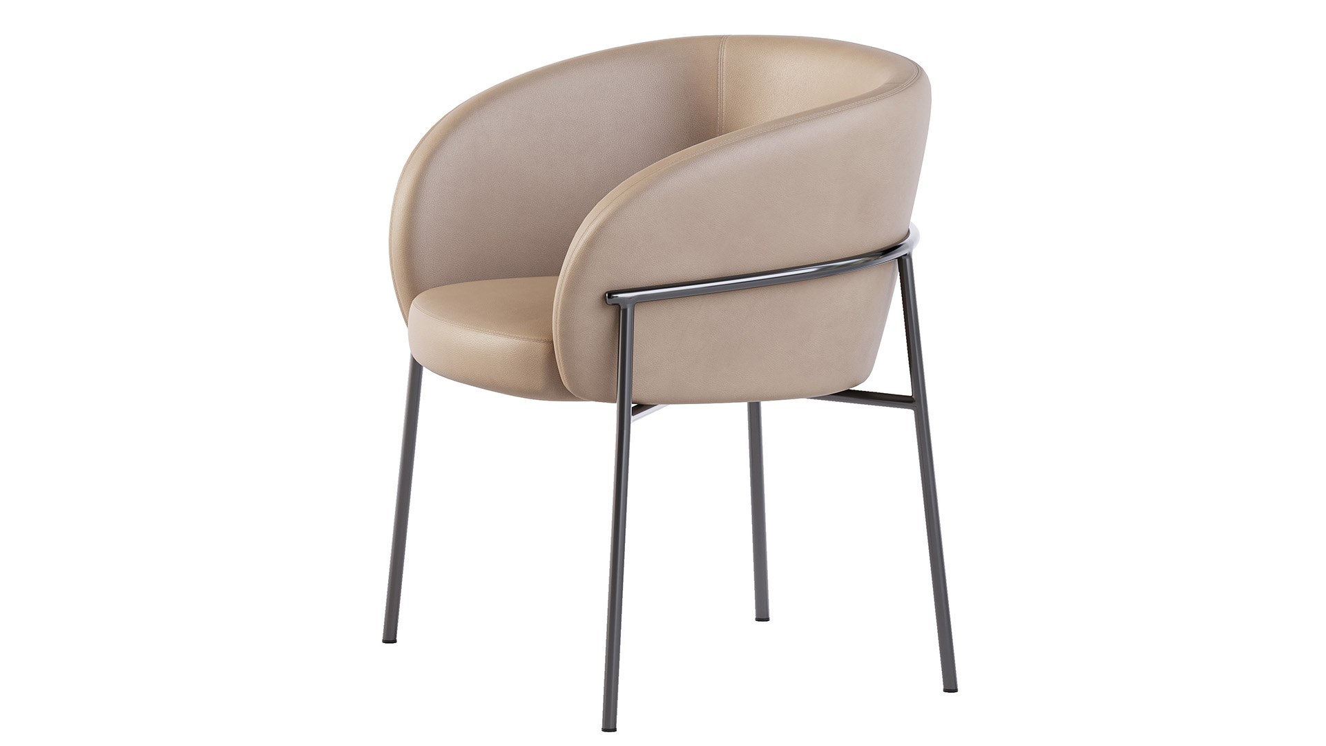 Rimo Chair By Parla 3D Model - TurboSquid 1960021