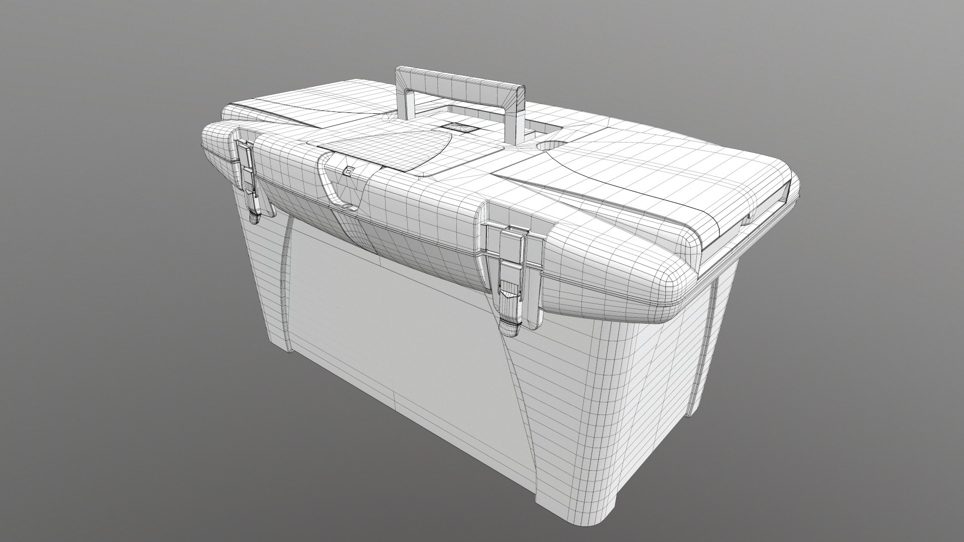 3D Tool Kit Box model - TurboSquid 1939334