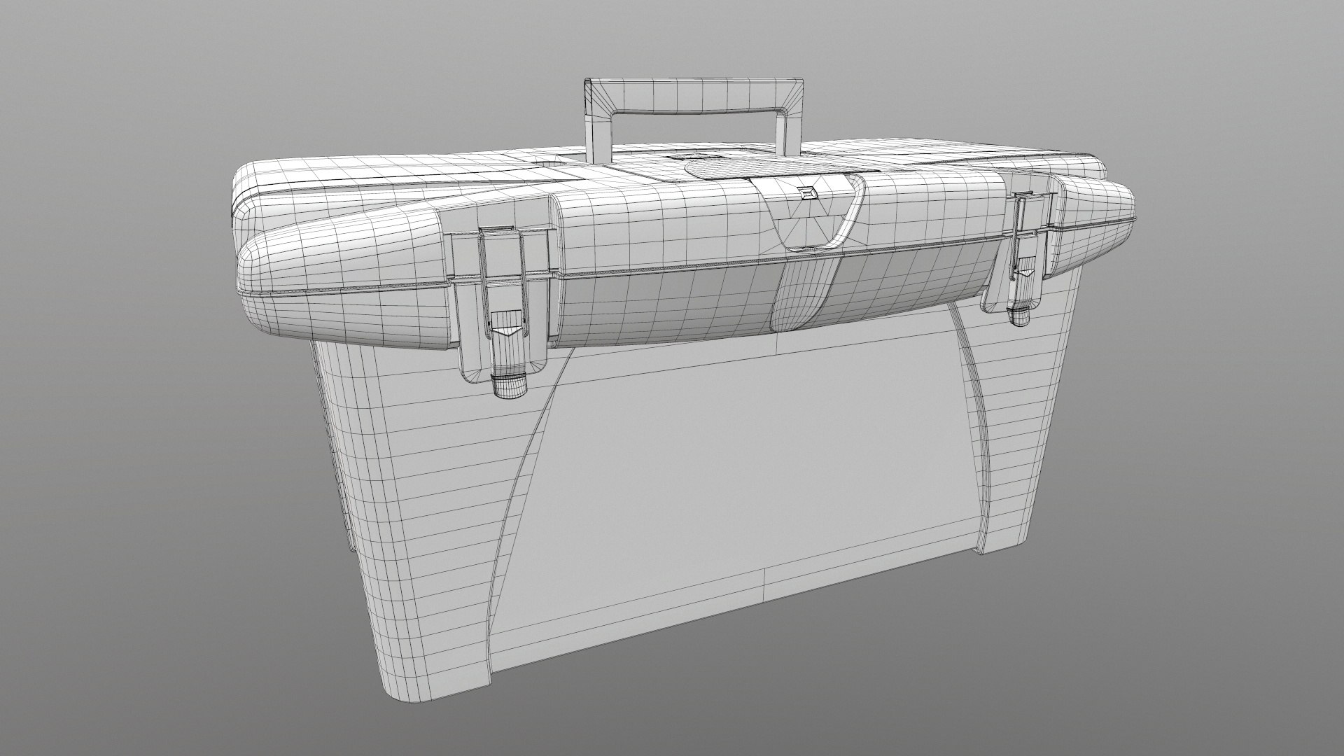 3D Tool Kit Box model - TurboSquid 1939334