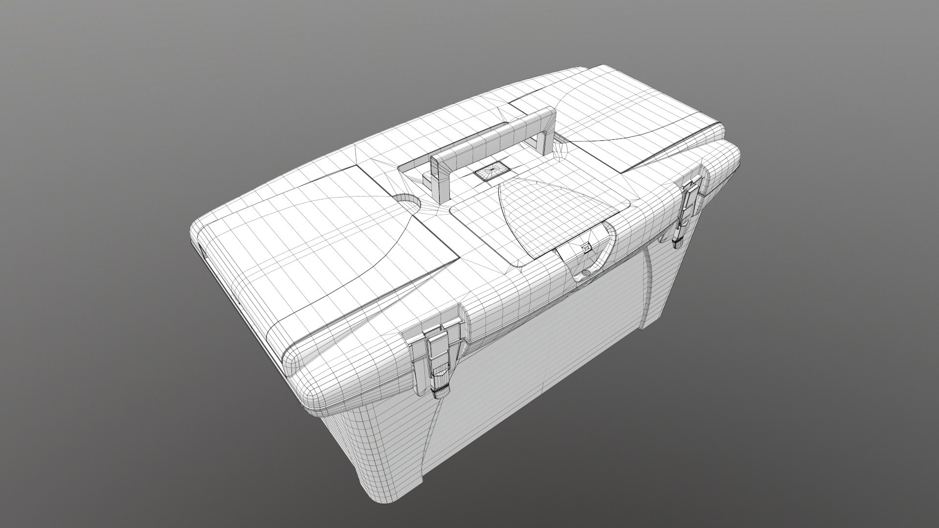 3D Tool Kit Box model - TurboSquid 1939334