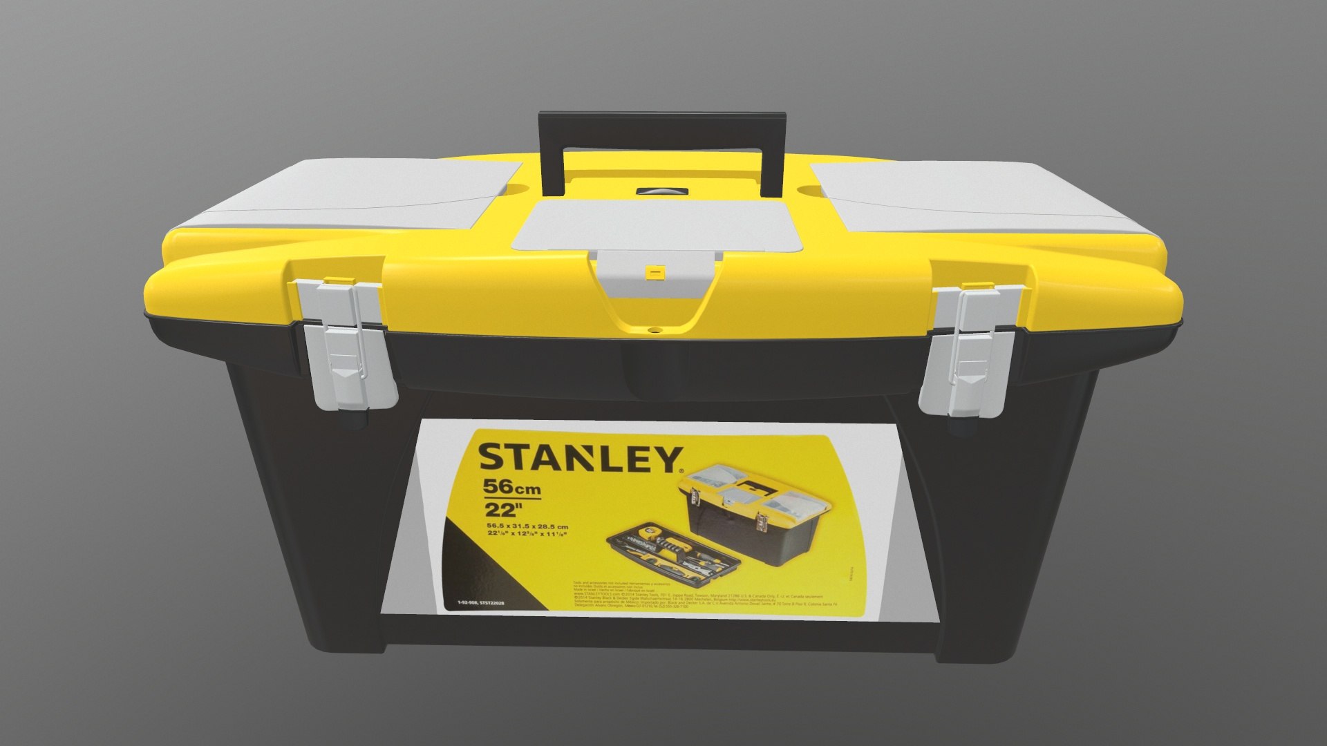 3D Tool Kit Box model - TurboSquid 1939334