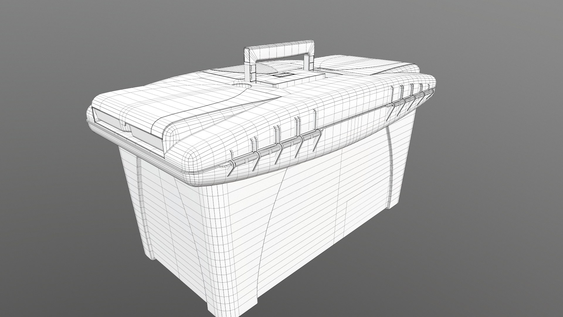 3D Tool Kit Box model - TurboSquid 1939334
