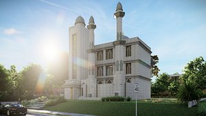 Download 3D Mosque SketchUp Models - TurboSquid