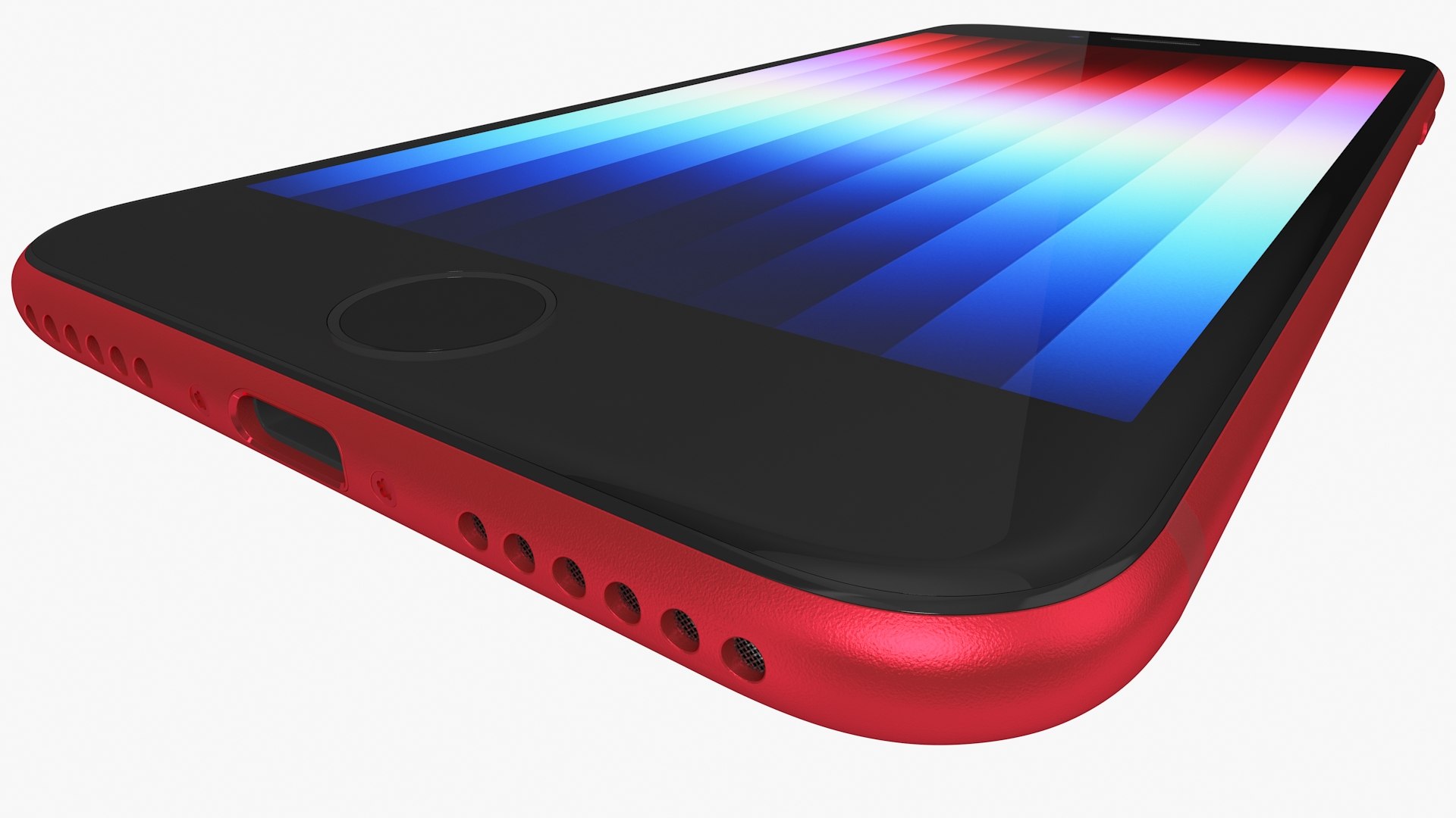 3D Apple IPhone SE 2022 Red - TurboSquid 1869105