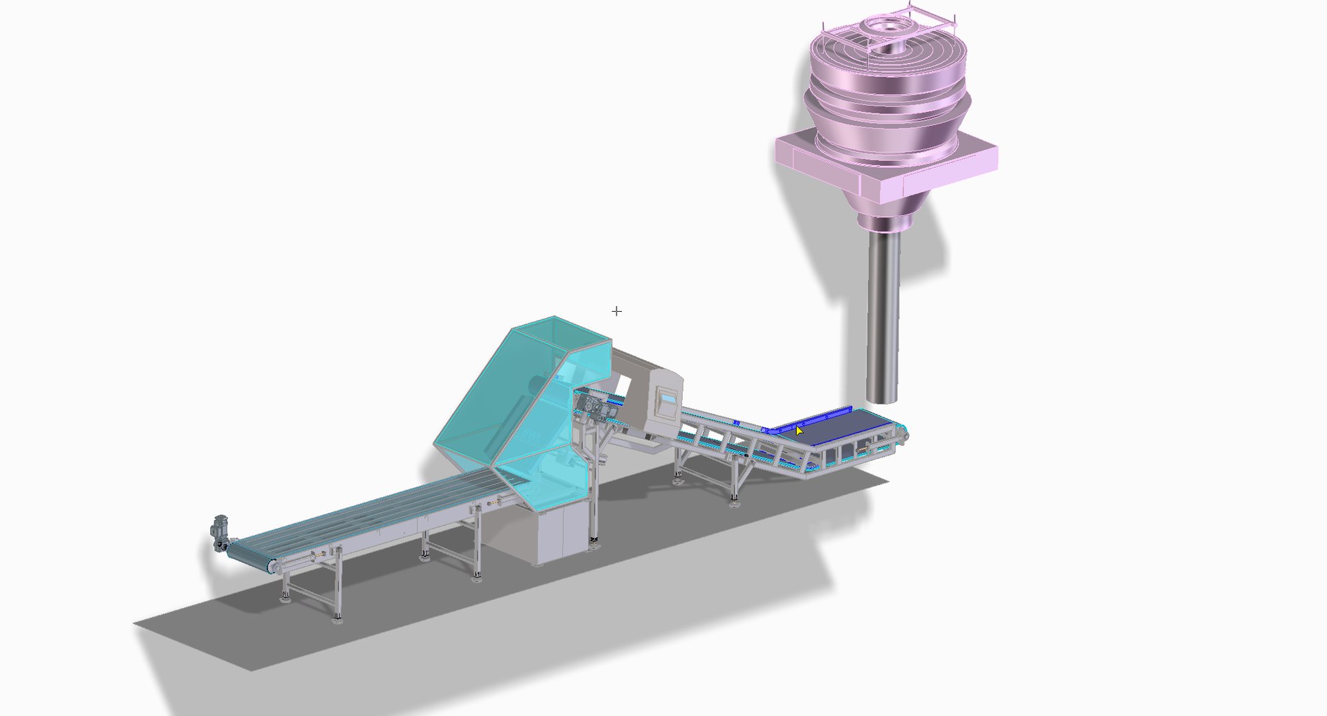 3d Model Metal Detection Conveyor Turbosquid 2068698