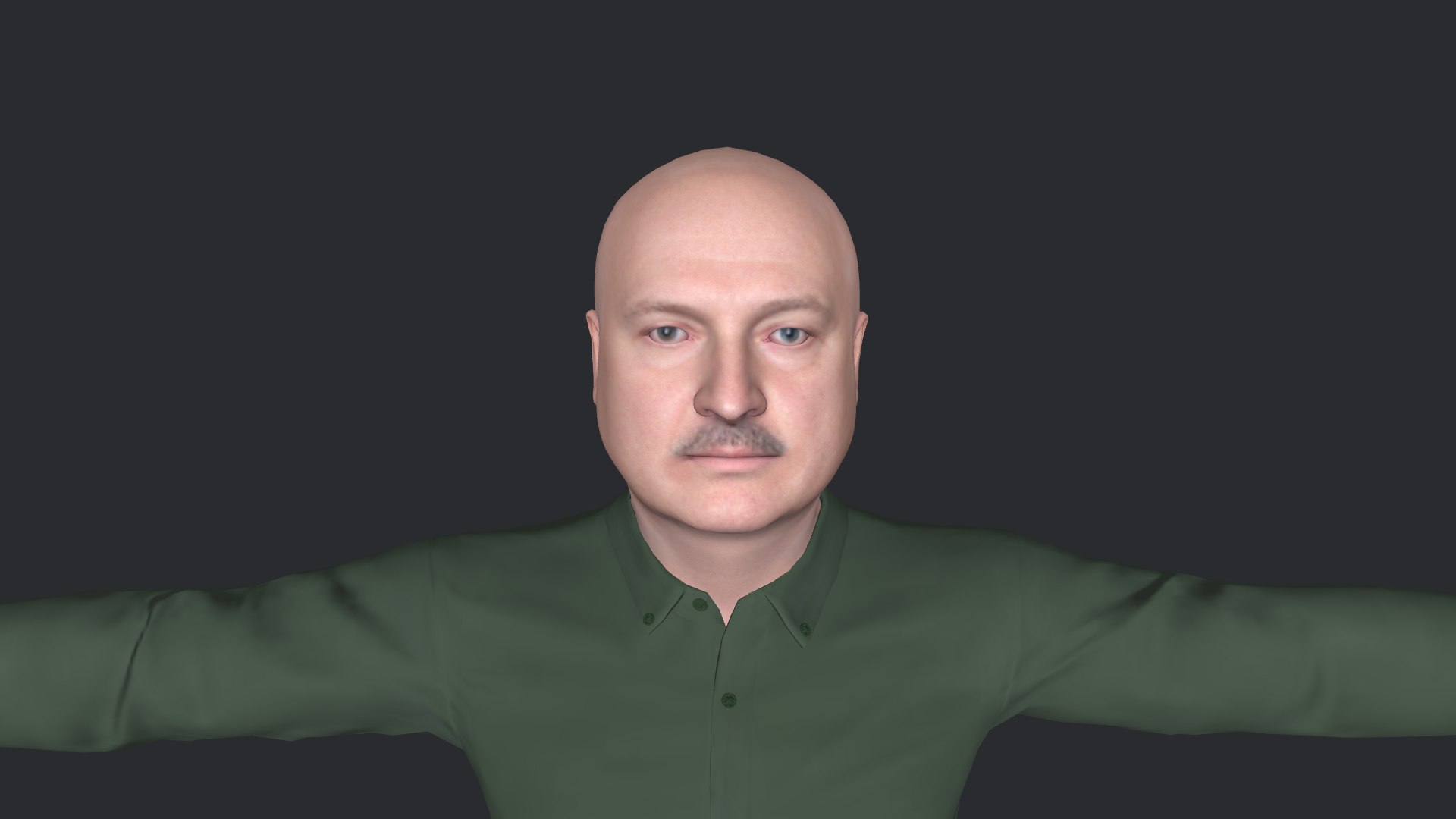 Alexander Lukashenko Hyper Realistic Full Body Fully Rigged 3D ...