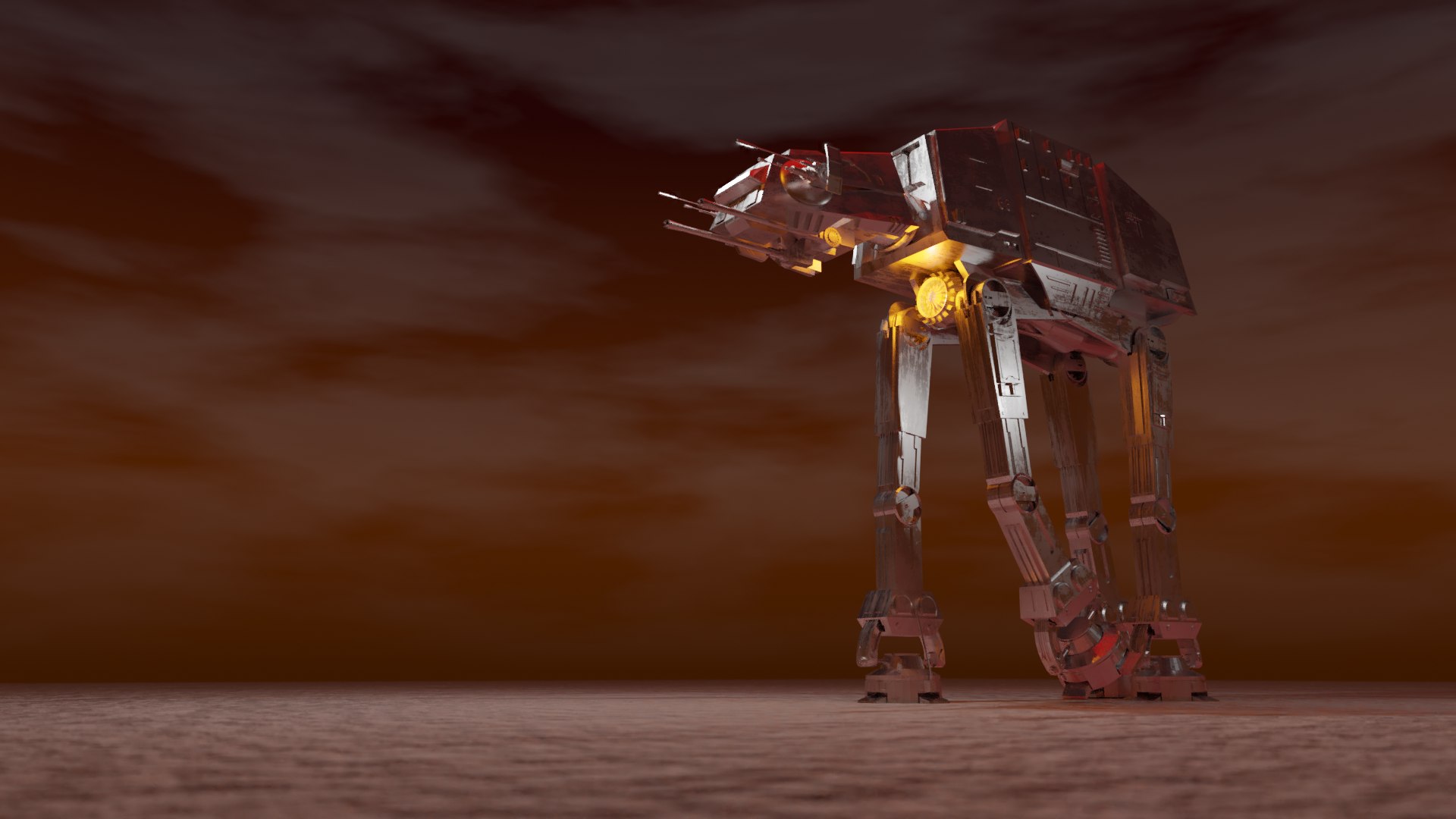 3D AT-AT - TurboSquid 1818324