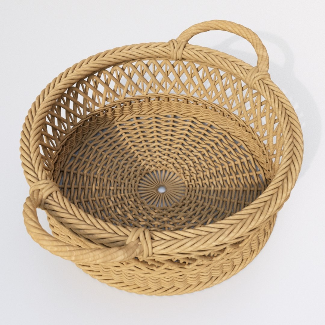 3D Basket Korb - TurboSquid 1394342