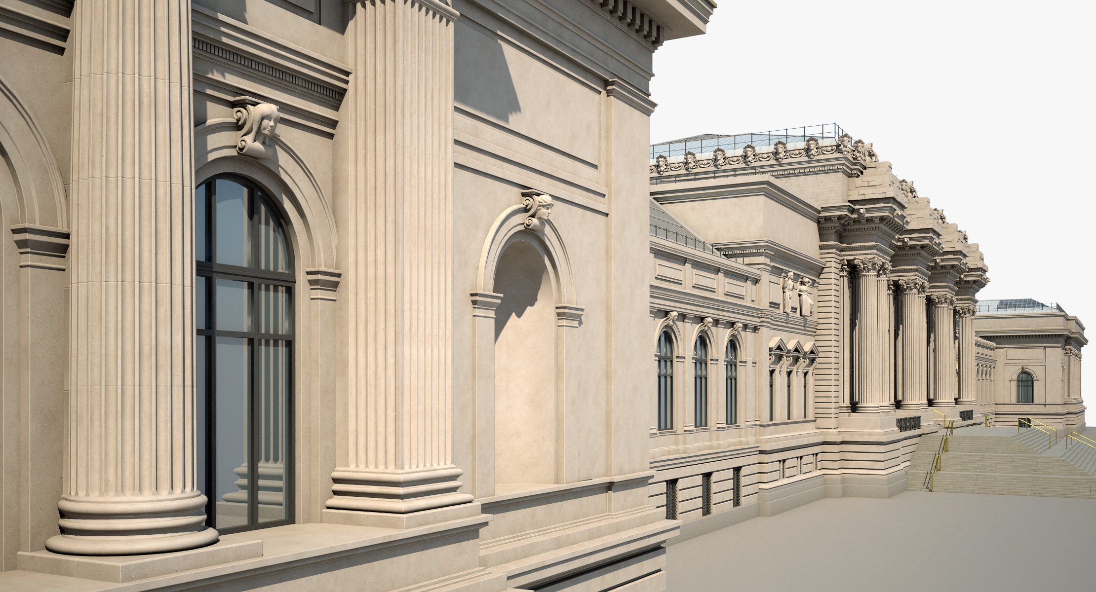 3D realistic metropolitan museum art - TurboSquid 1339871