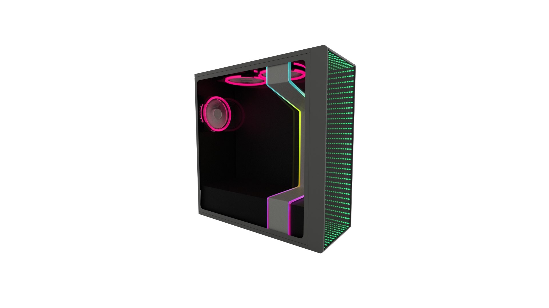 Rgb Gaming Pc 3D Model - TurboSquid 1487128