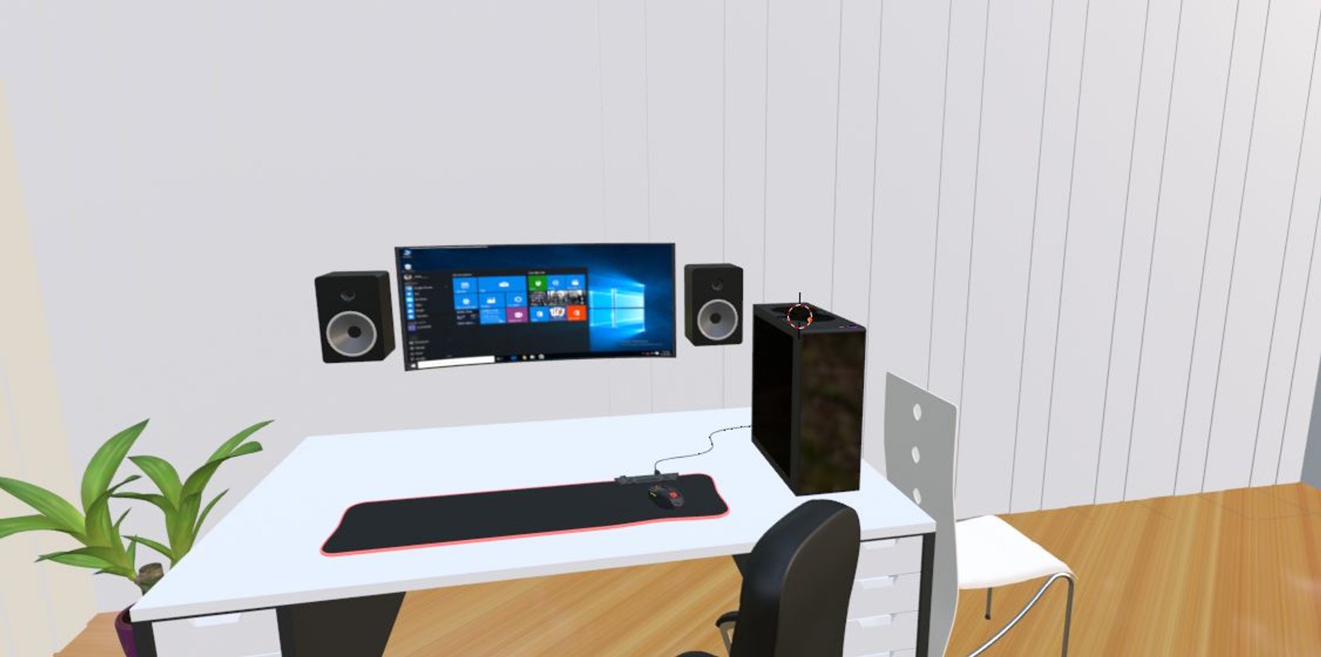 Rgb Gaming Pc 3D Model - TurboSquid 1487128