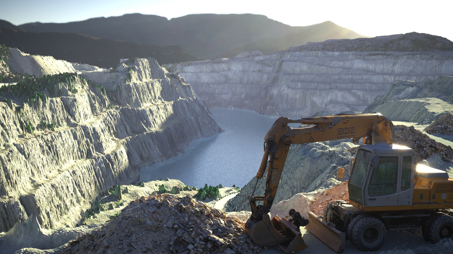 Scanned Opencast Mines 3D Model - TurboSquid 2372635