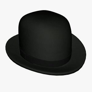 Bowler Hat 3D Models for Download | TurboSquid